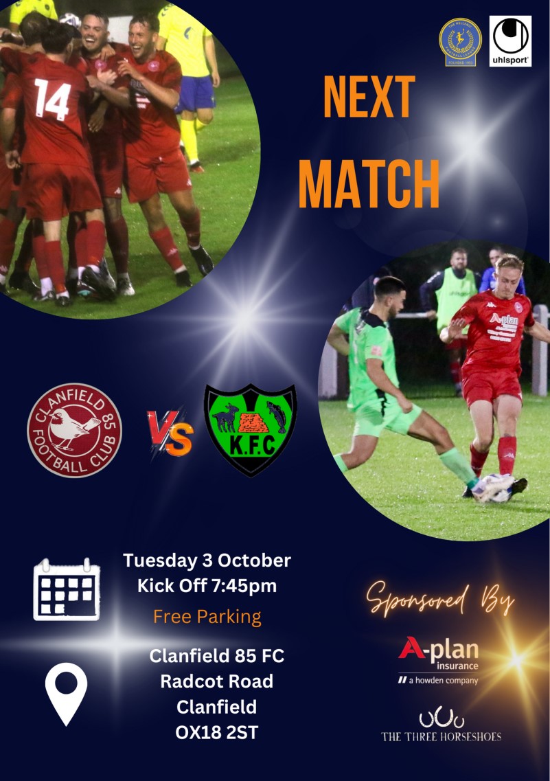 Clanfield85 Fc, Tuesday Night Match
