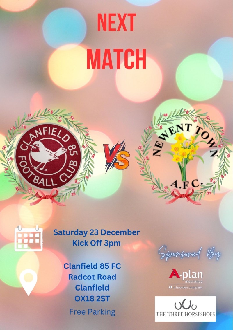 Newent Town's visit kicks off the festivities - Clanfield85 Fc
