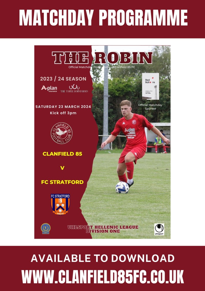 Clanfield 85 v FC Stratford - Clanfield85 Fc