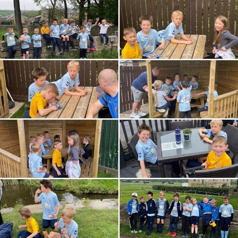 7&8s sponsored walk - Farsley Celtic JFC