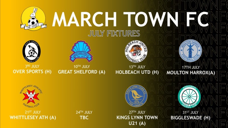 Pre-Season - March Town United FC