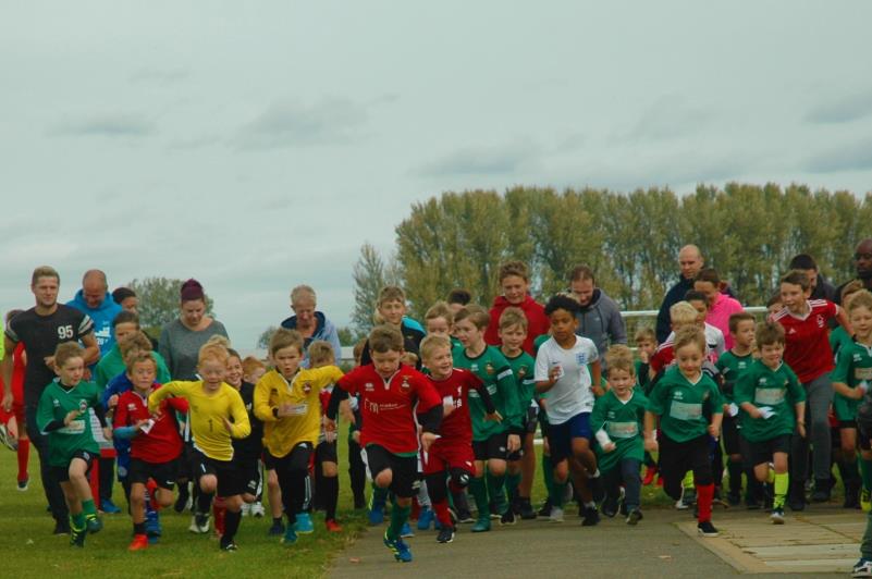 Juniors Sponsored Fun Run - Sleaford Town
