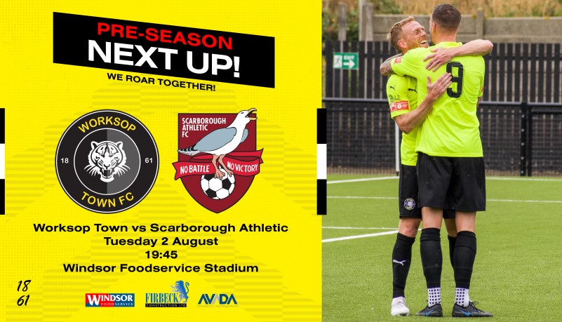 NEXT UP: Scarborough Athletic (H) - Worksop Town FC
