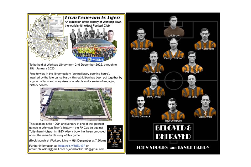 ONE HUNDRED YEARS ON – WORKSOP TOWN’S REMARKABLE FOOTBALL FEAT ...
