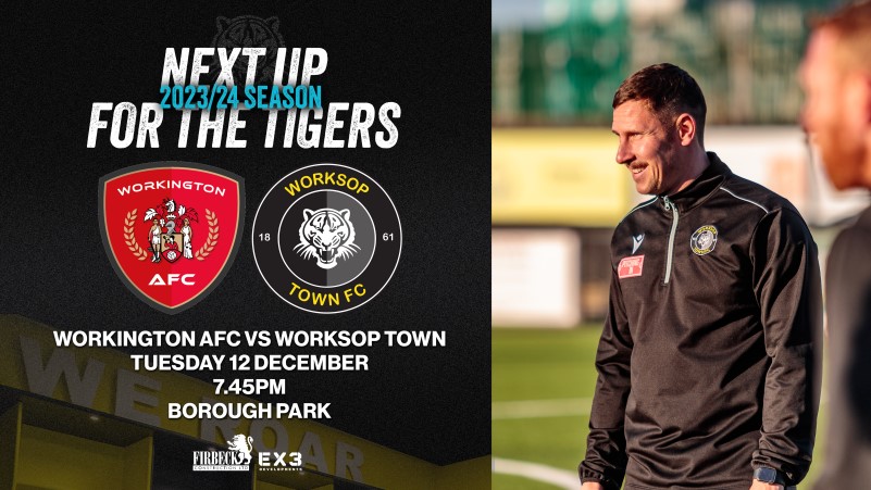 MATCH PACK: Workington AFC (A) 12.12.23 - Worksop Town FC