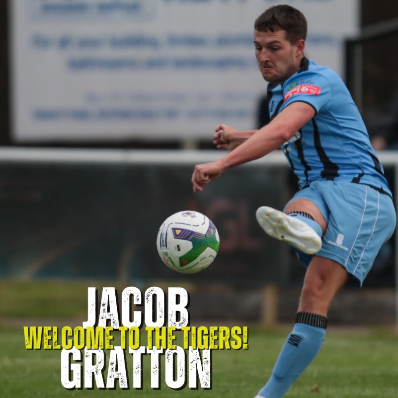 Jacob Gratton signs for the Tigers - Worksop Town FC