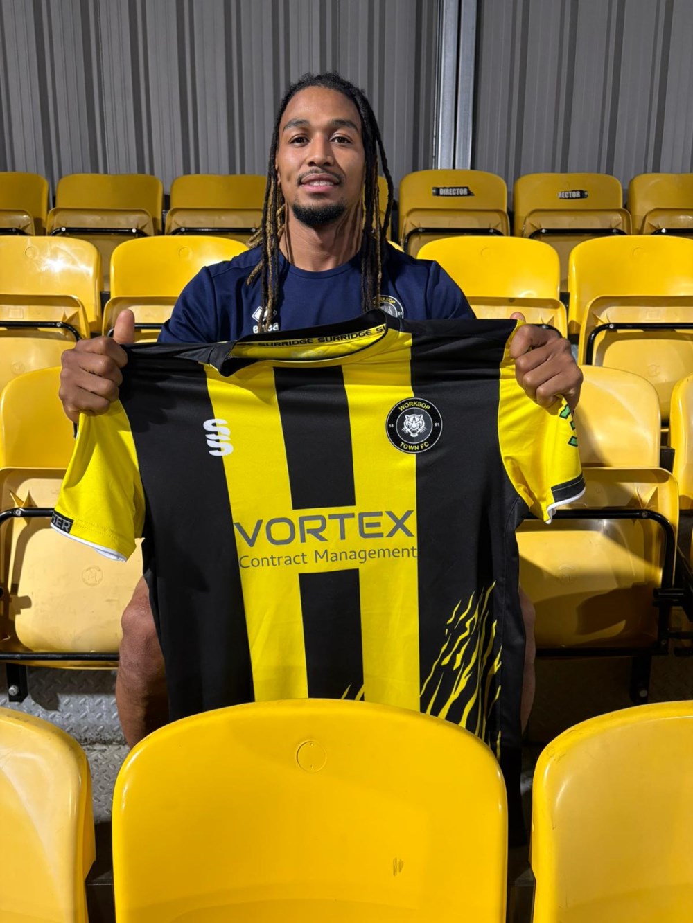 Kai Williams signs for the Tigers - Worksop Town FC