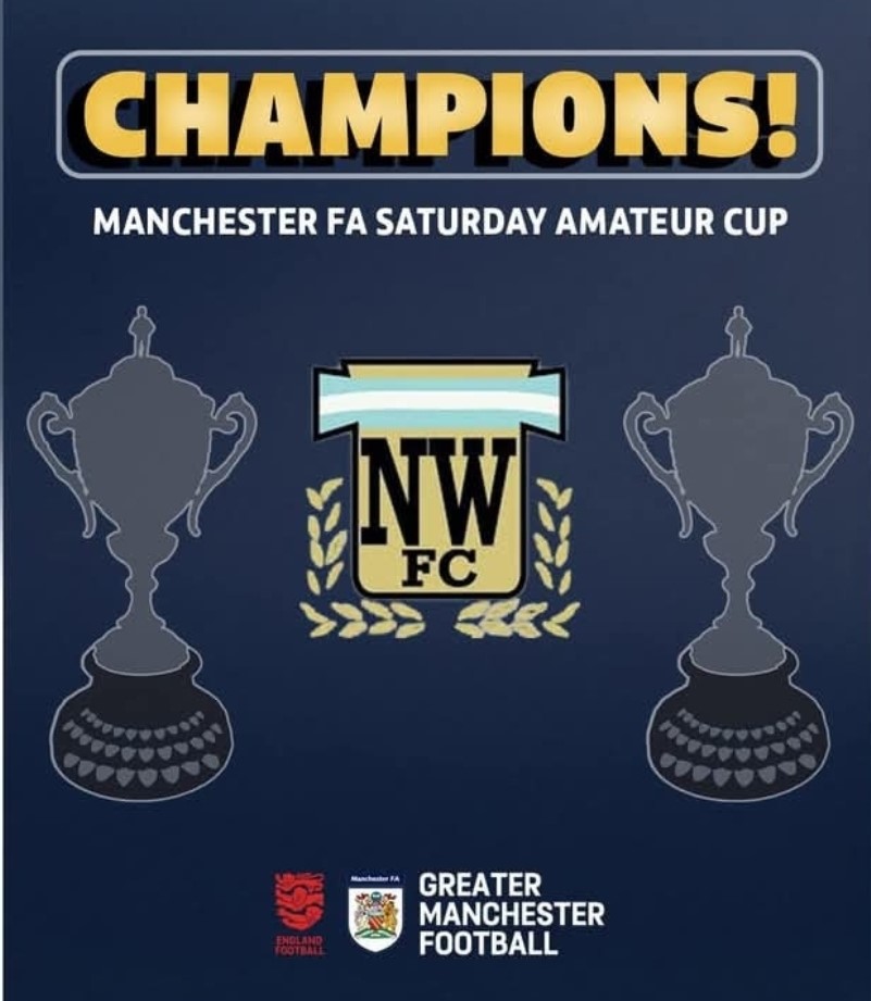 North Walkden Lift the Cup - NORTH WALKDEN FC