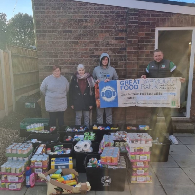 GFC Food Collection 2021 - Gorleston Football Club