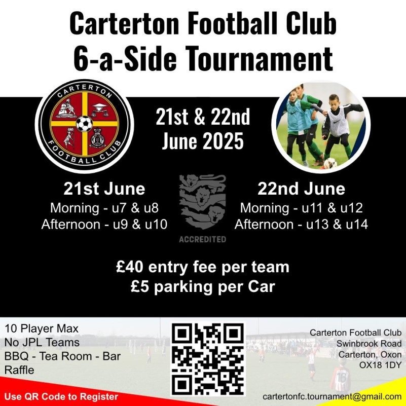 Welcome to the official website of Carterton Football Club | Carterton ...