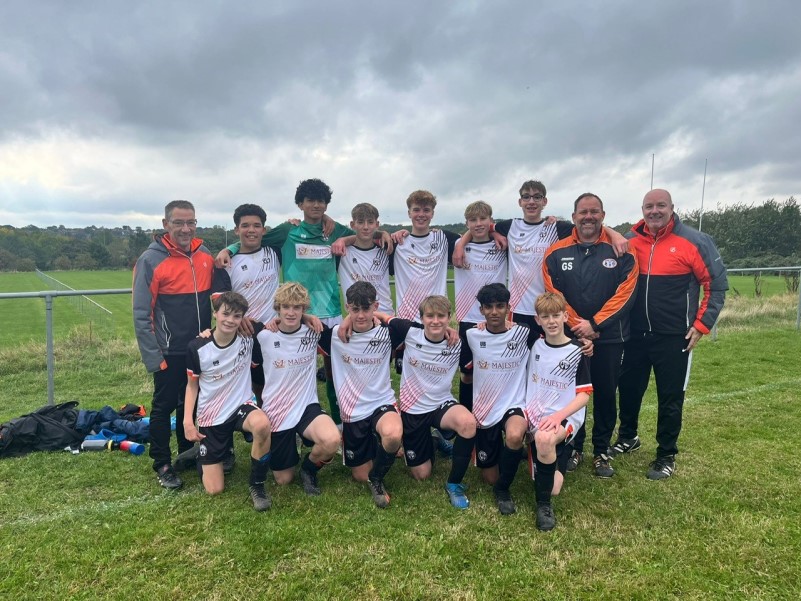 Hade Edge AFC Under 15's - new kit - Hade Edge AFC