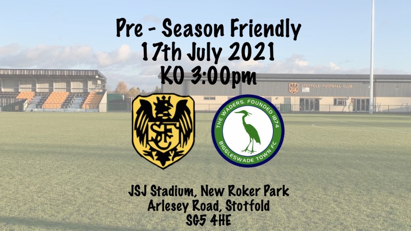 FOOTBALL IS BACK at the JSJ Stadium - Stotfold Football Club