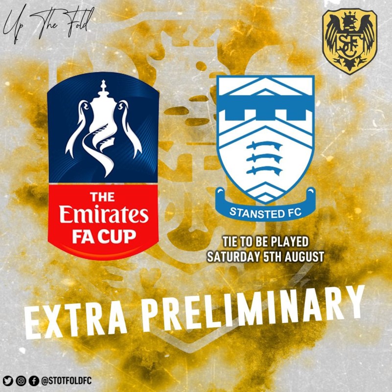 FA CUP EXTRA PRELIMINARY FRIDAY 4TH AUGUST - Stotfold Football Club