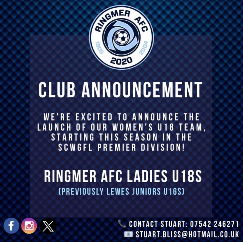 Ringmer AFC launch new Ladies Under-18 side - Ringmer AFC