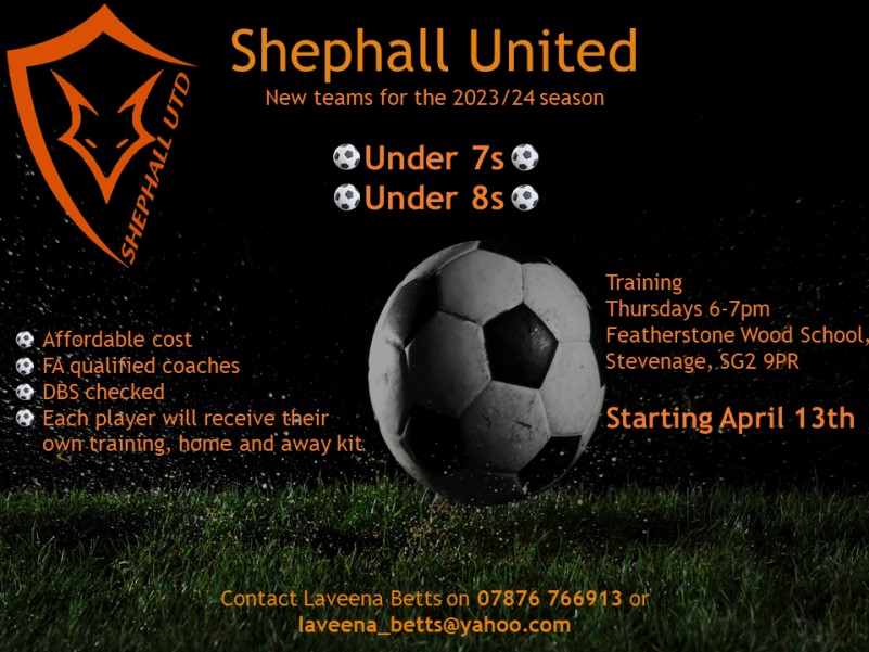 Welcome to the official website of Shephall United | Stevenage ...