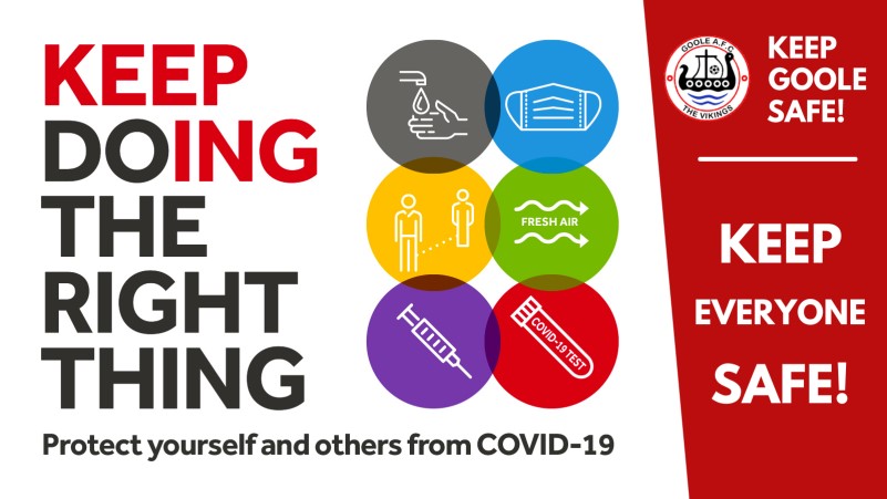 Goole AFC , Keep Everyone Safe