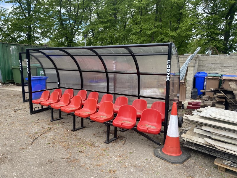 Goole AFC , Dugouts For Sale