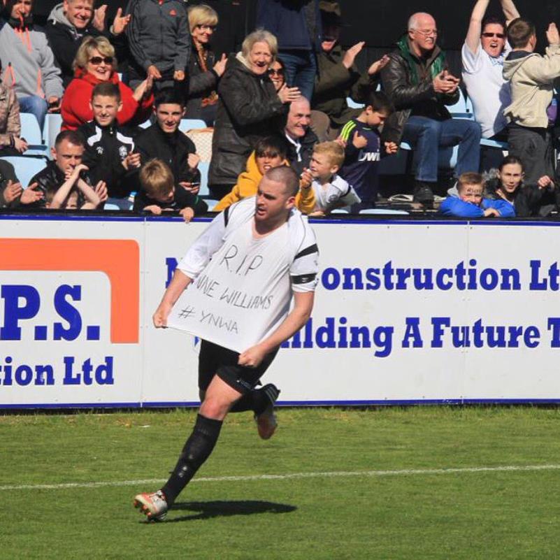 CPD Y RHYL 1879 , Lewis promises goals on his return to Rhyl