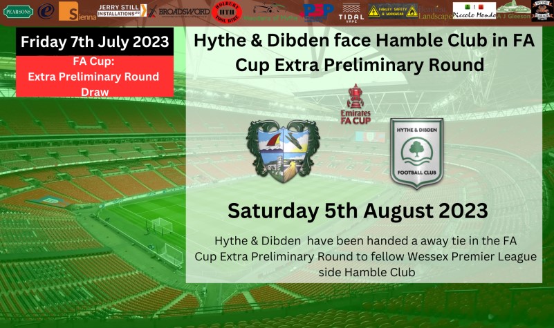 FA Cup Extra Preliminary Round Confirmed - Hythe & Dibden FC