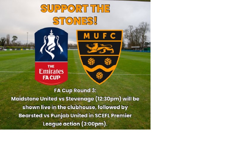 Good luck Maidstone United!! - Bearsted FC