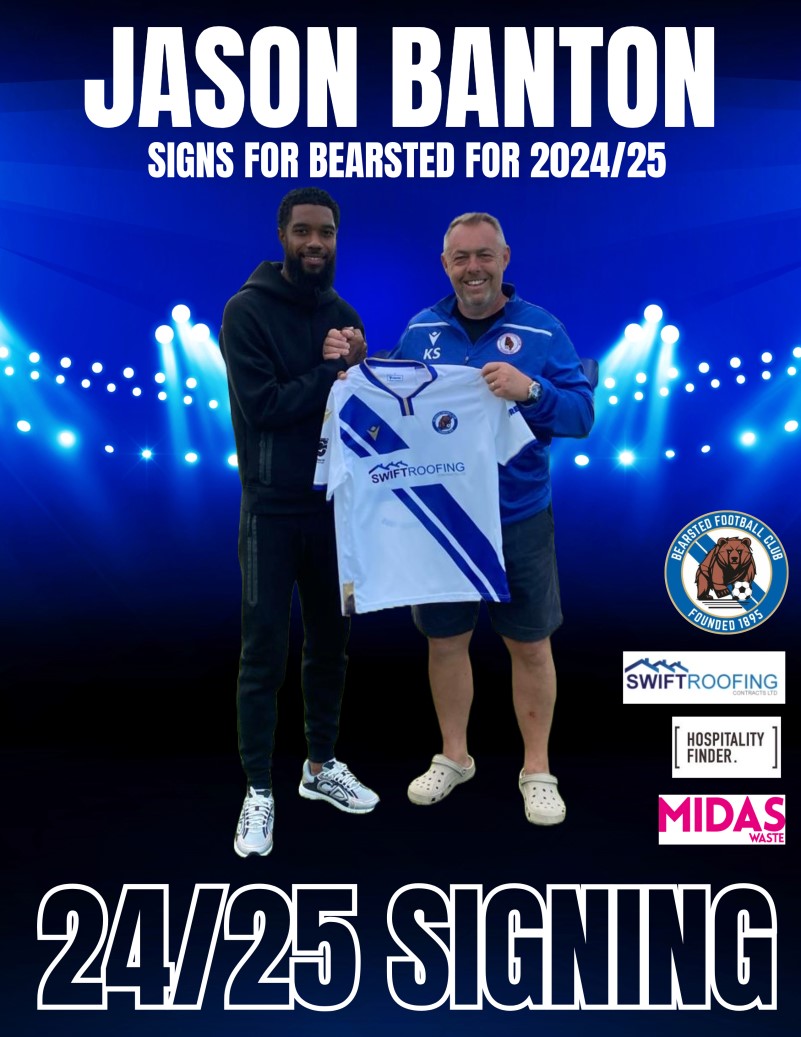 Banton signs for the Bears - Bearsted FC