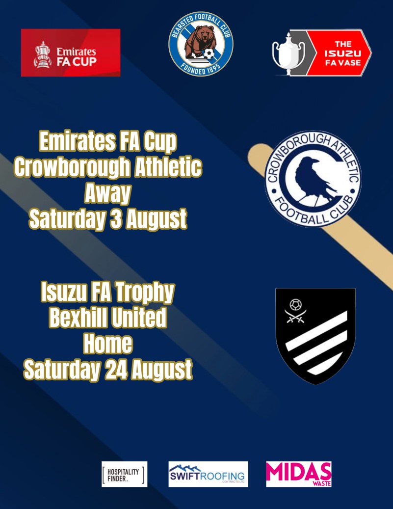 Cup Draws completed - Bearsted FC