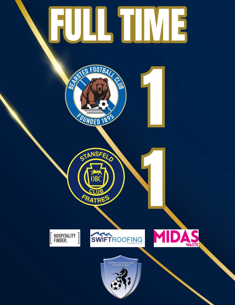 Bearsted FC 1 Stansfeld 1 - Bearsted FC