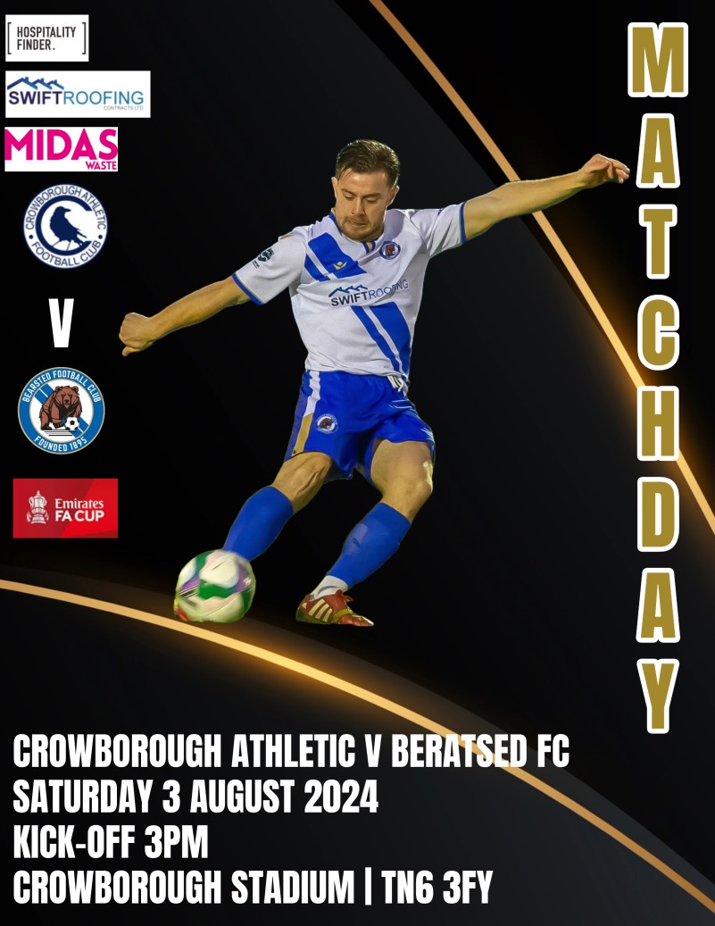 MATCHDAY!! Today we play Crowborough Athletic away - Bearsted FC