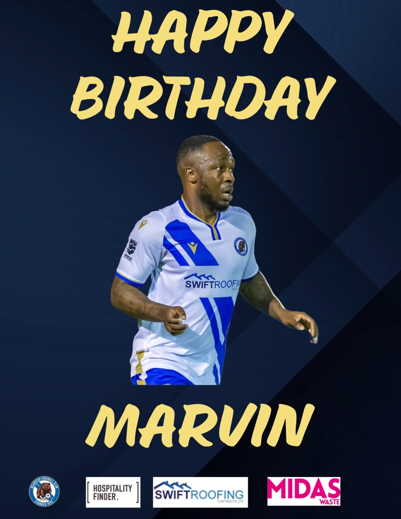 Happy Birthday Marvin - Bearsted FC