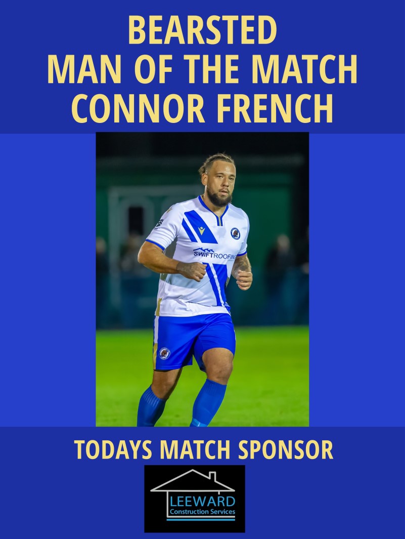 Bearsted Man of the Match against Lydd Town - Bearsted FC