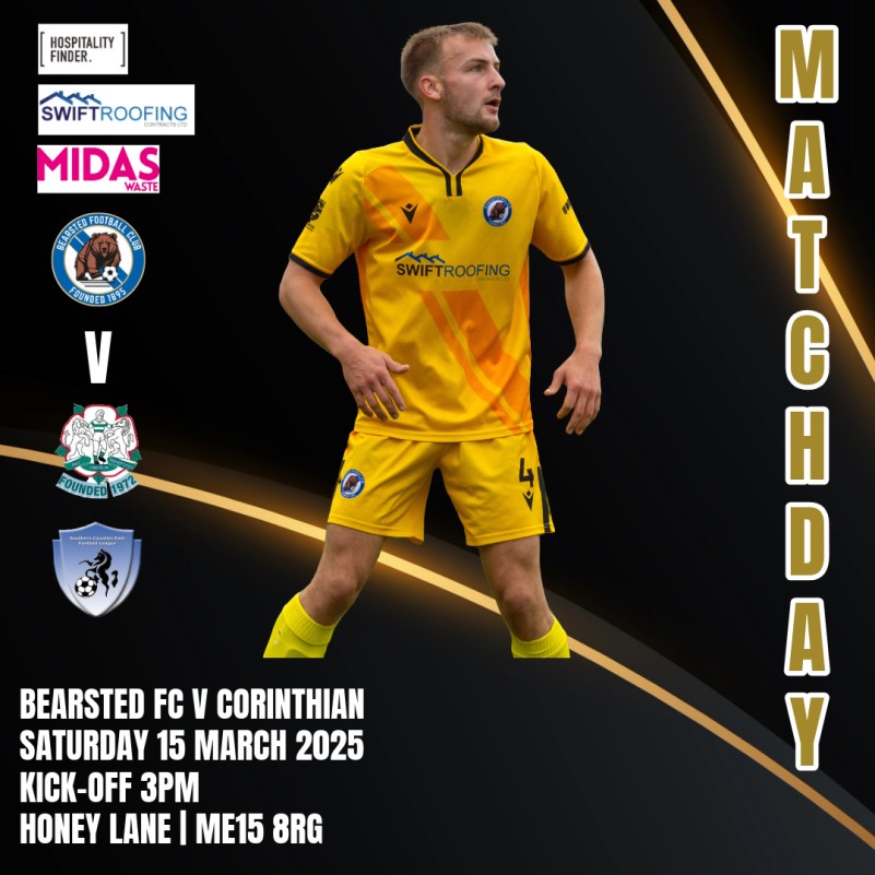 MATCHDAY! This afternoon we will be playing at home against Corinthian ...