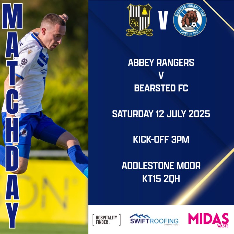 MATCHDAY!! Today we face Abbey Rangers - Bearsted FC