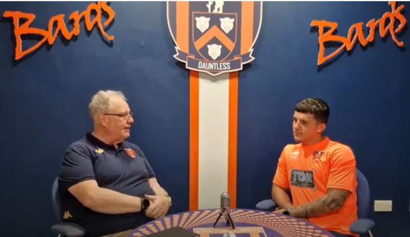 Stratford Town Football Club, Lewis Ludford-Ison talks to Stuart Morse ...