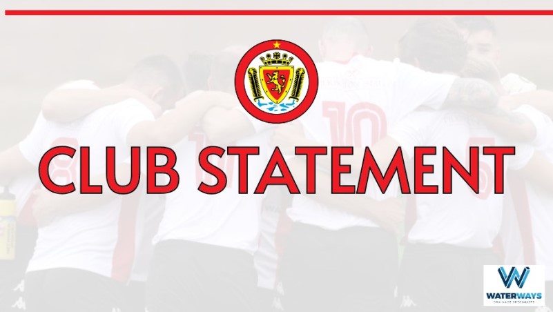 CLUB STATEMENT - LES PHILLIPS CUP - Saltash United Football Club