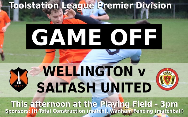 First and Reserve Team Matches Off - Saltash United Football Club