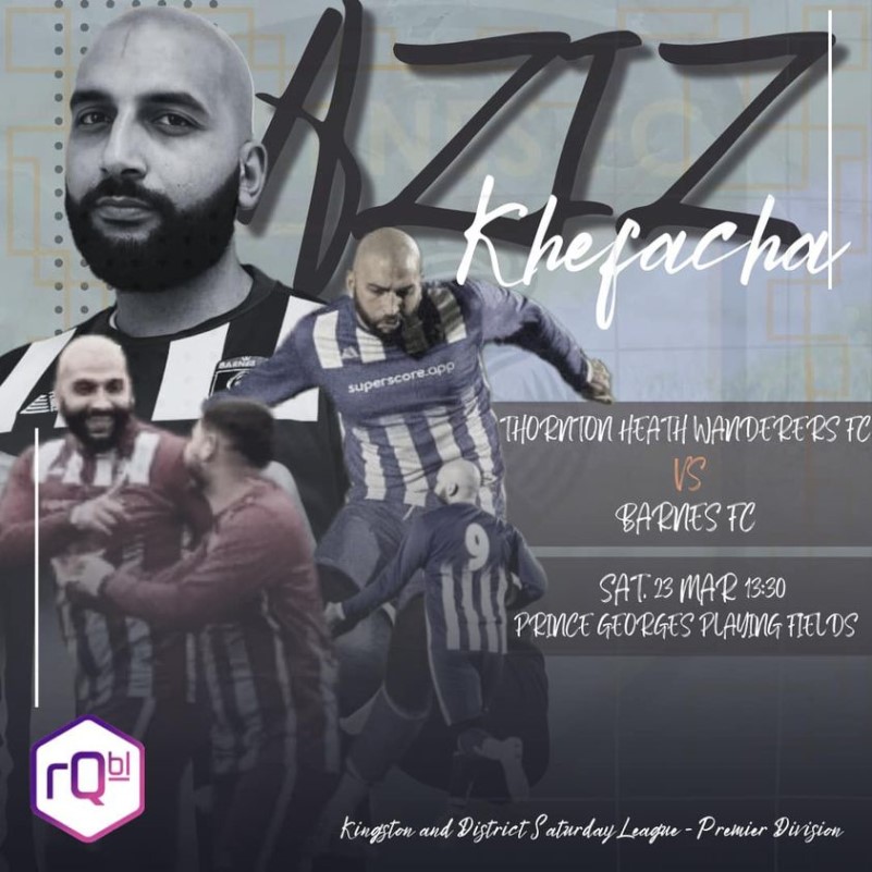 Man of the Month - Aziz - Barnes Football Club