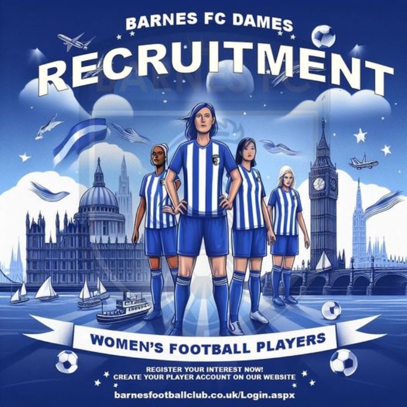 Women's Team Recruitment - Barnes Football Club