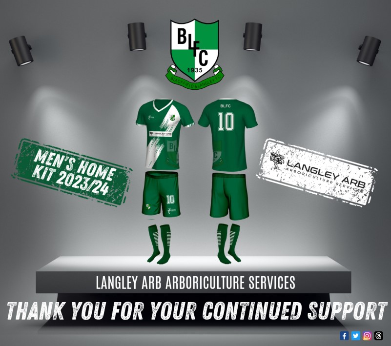 Home kit 2023/24 - Blackfield and Langley Football Club