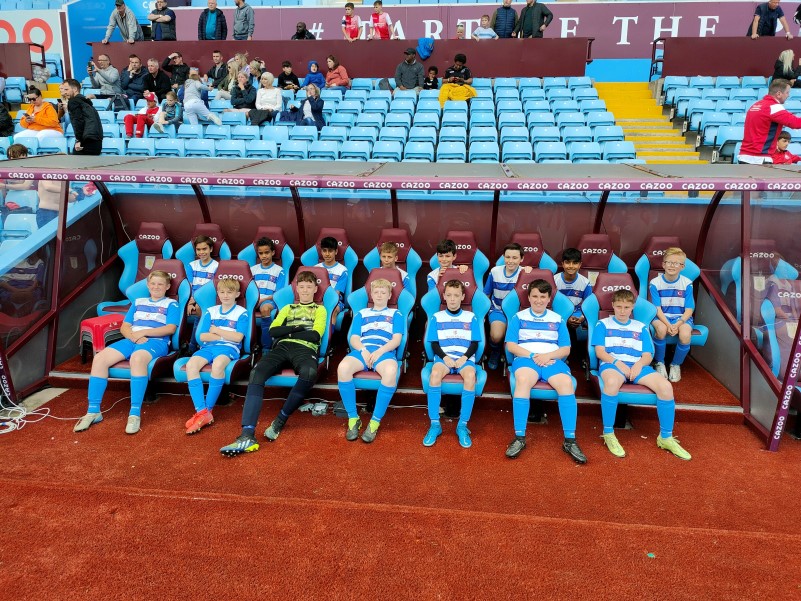 U12's Play at Villa Park - Headless Cross Juniors FC