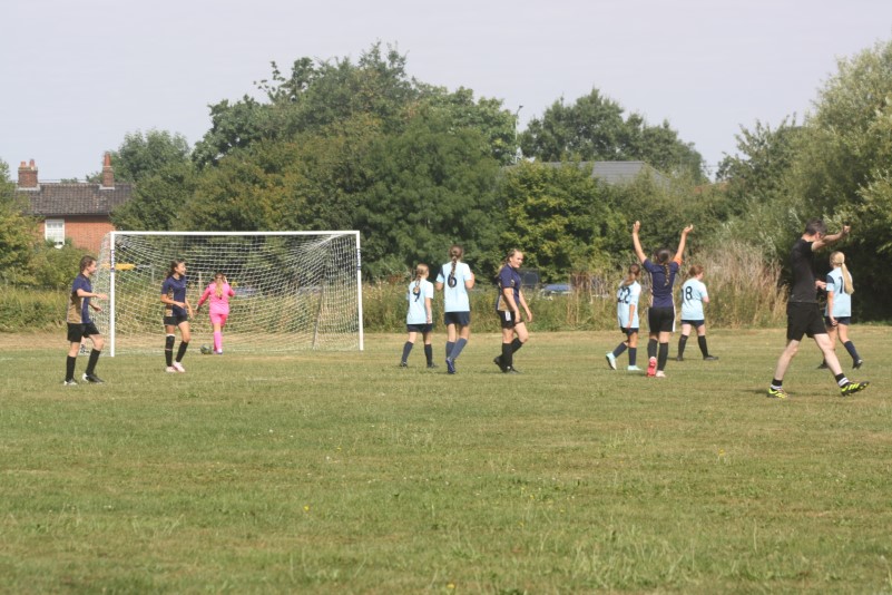 Aces Play First Game - Martlesham youth FC