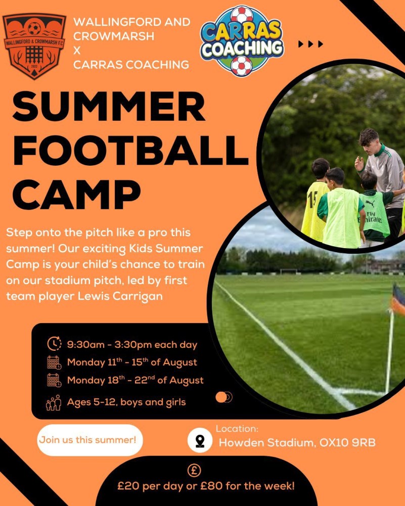 Summer Football Camps - Wallingford & Crowmarsh FC