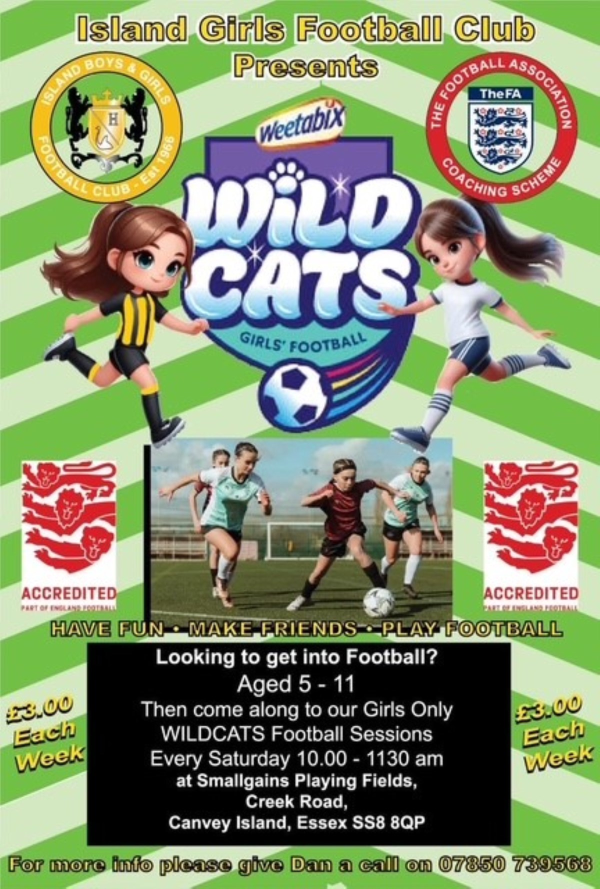 Island Girls Wildcats Soccer School - Island FC