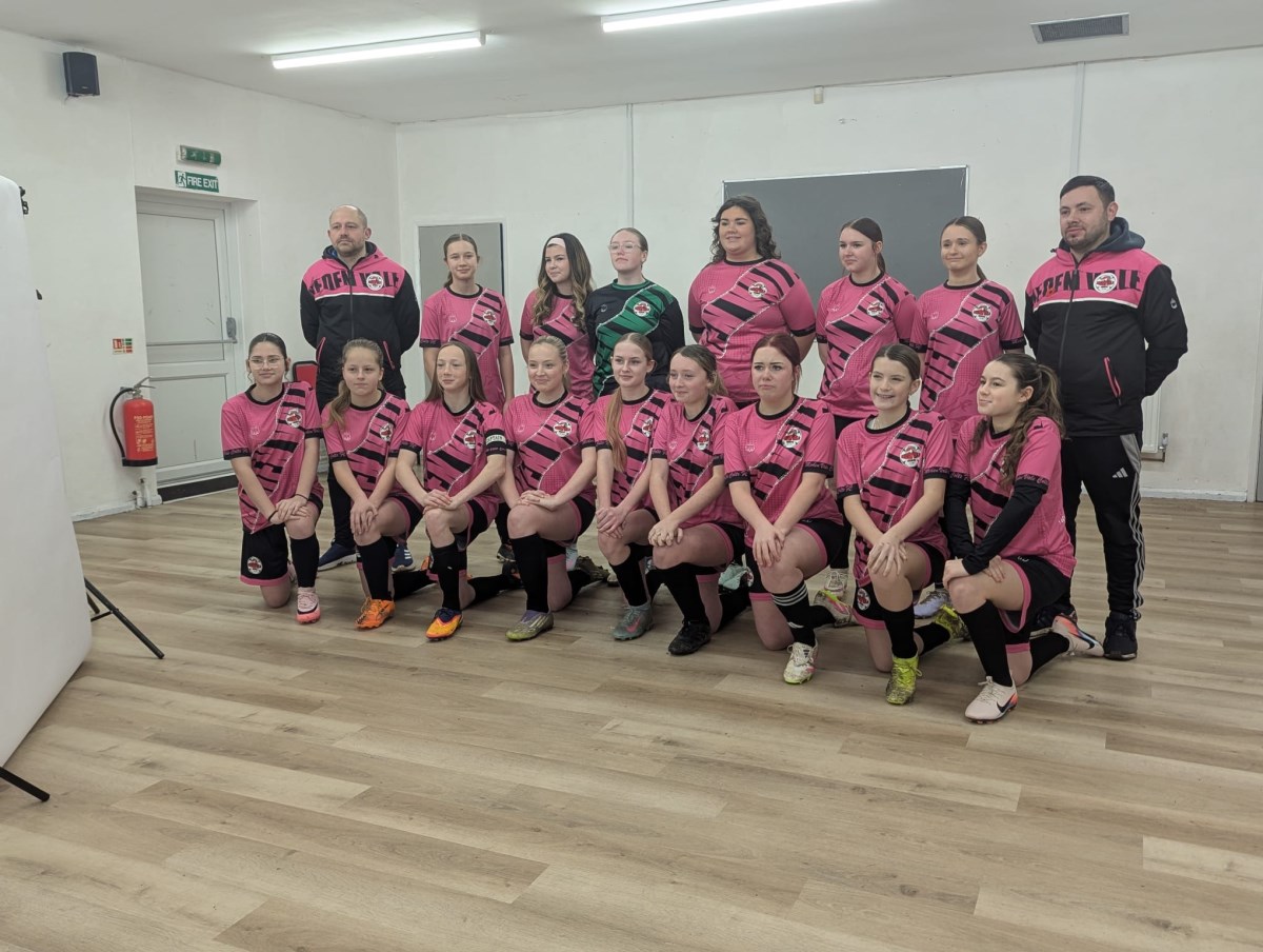 U14's Girls - Meden Vale Colts FC